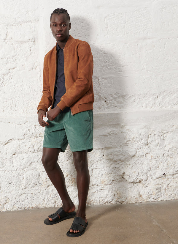 Lightweight Velvet Shorts - Maison Standards